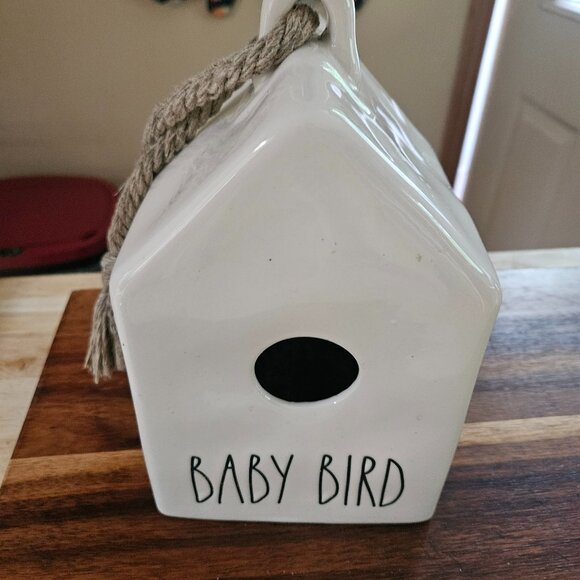 Rae Dunn | Accents | Rae Dunn Birdhouse Baby Bird Artesian Collection ...